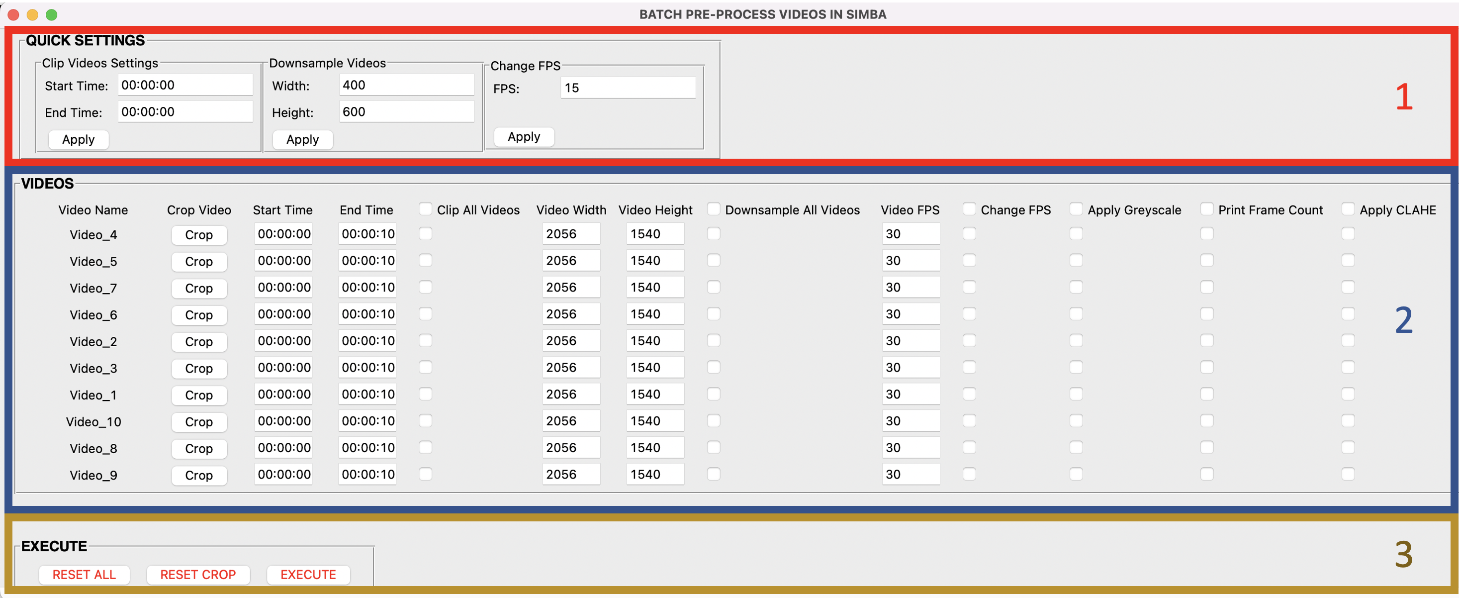 Tutorial for processing videos in batch — SimBA 0.0.2 documentation