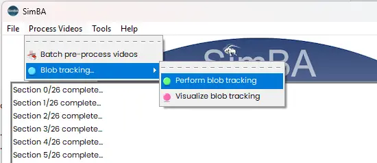 🫧 Blob tracking in SimBA — SimBA 0.0.2 documentation