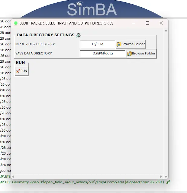 🫧 Blob tracking in SimBA — SimBA 0.0.2 documentation